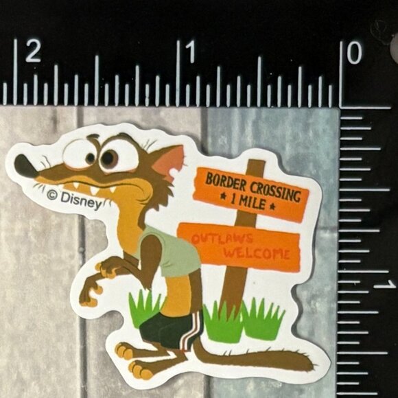 Office | 110 Disney Zootopia Reusable Waterproof Vinyl Sticker Decal ...